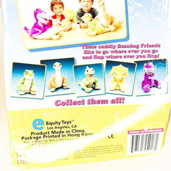 Vintage | Toys | The Land Before Time Stuffed Animal Petrie 997 ...